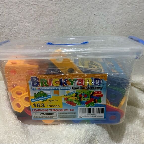 brickyard | Toys | Brickyard Building Blocks63 Piece Stem Toys Kit ...